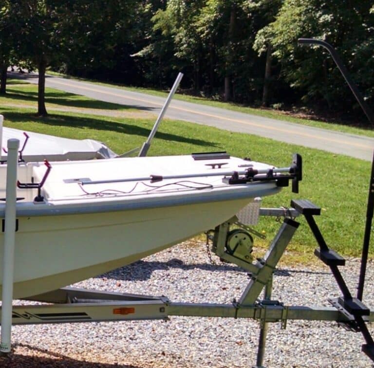 Bay Boat - Trolling Motor Deck, Gunnel Top Baseplate Mount